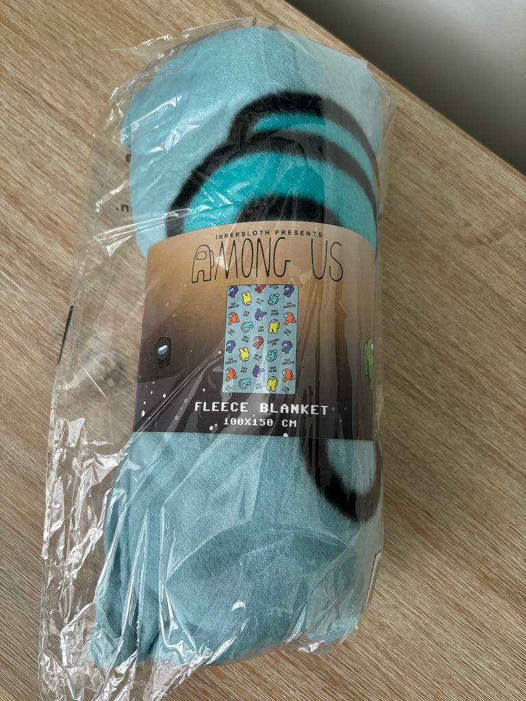 Among Us Trust No One Throw Size Fleece Blanket – Kids Korna
