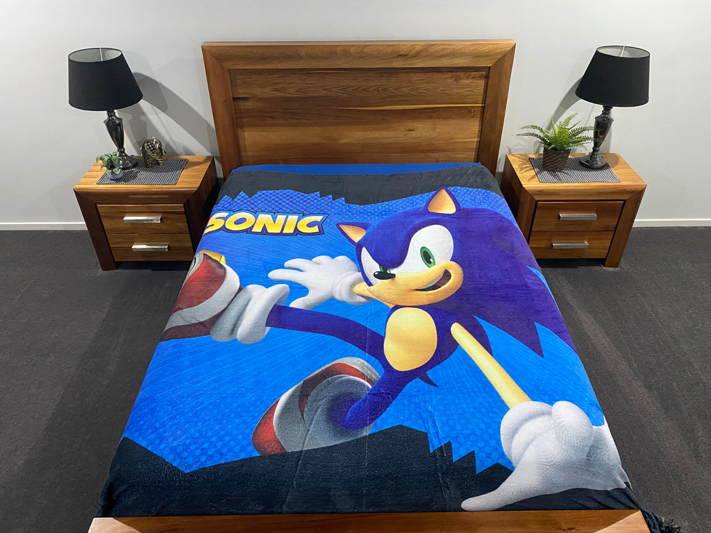 Sonic Queen Faux Mink Blanket All Season Kids Korna
