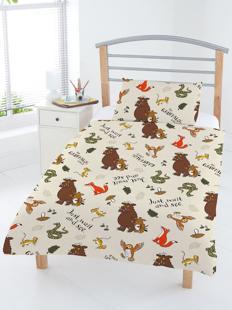 The Gruffalo's Child Reversible - Toddler/ Junior/ Cot Quilt Cover Set ...