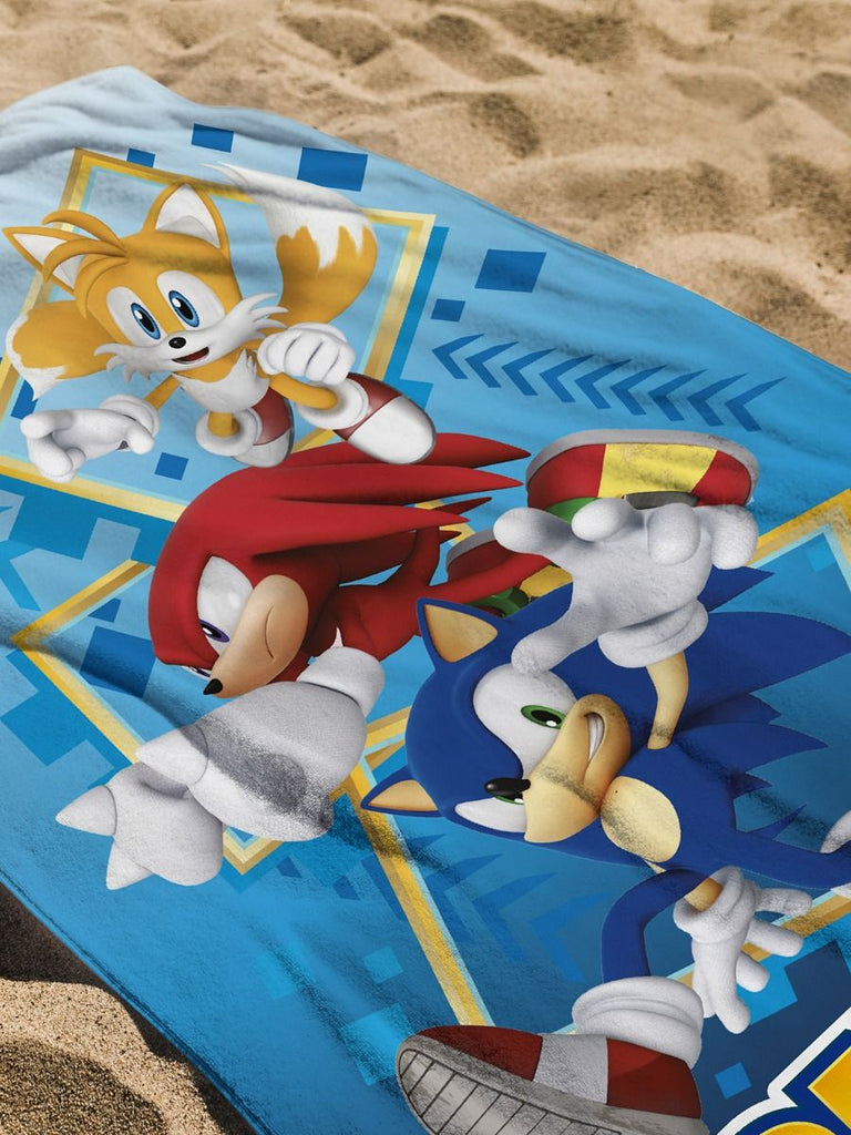 Sonic the Hedgehog Bounce Towel – Kids Korna