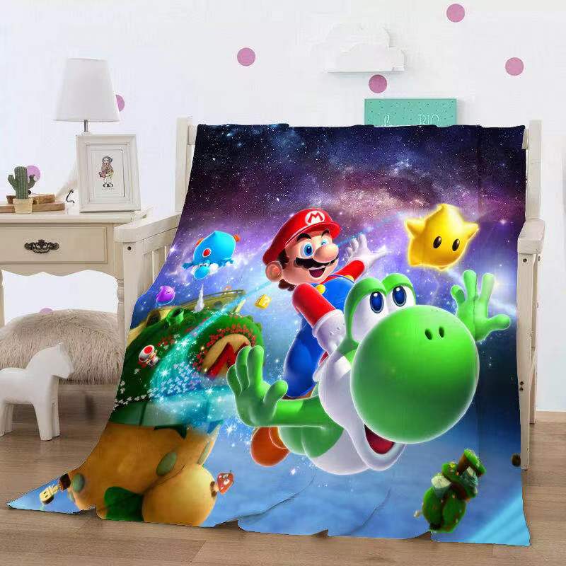 Mario Queen Faux Mink Blanket All Season – Kids Korna