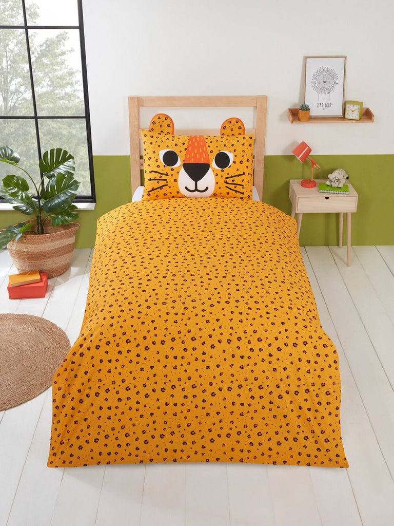 Wild Cats Toddler/ Junior/ Cot Quilt Cover Set – Kids Korna