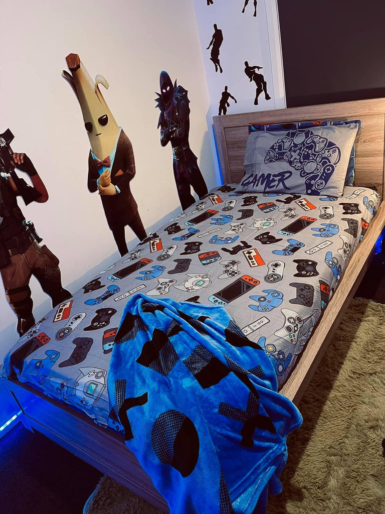 Gamer Single Quilt Cover Set – Kids Korna
