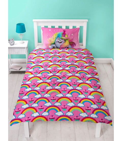 Trolls Single Quilt Cover Set – Kids Korna