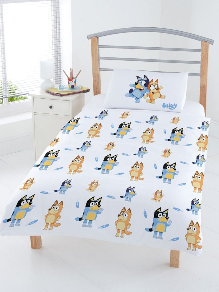 Bluey Family "Reversible" Toddler/ Junior/ Cot Quilt Cover Set – Kids Korna