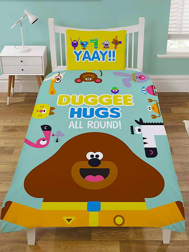 Hey Duggee Hugs Single Quilt Cover Set – Kids Korna